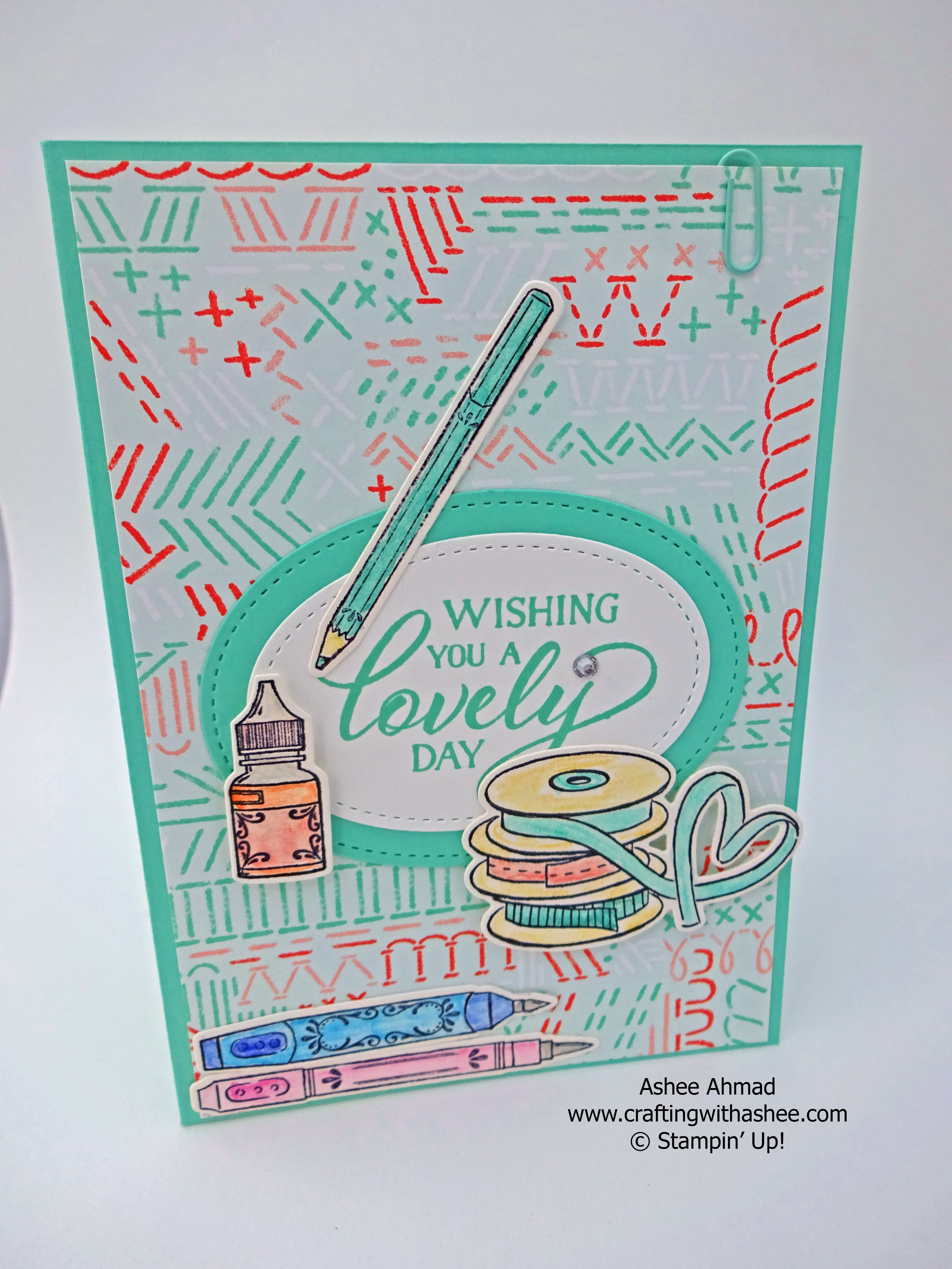 A Crafter? A card for you! – Crafting with Ashee - Independent Stampin ...