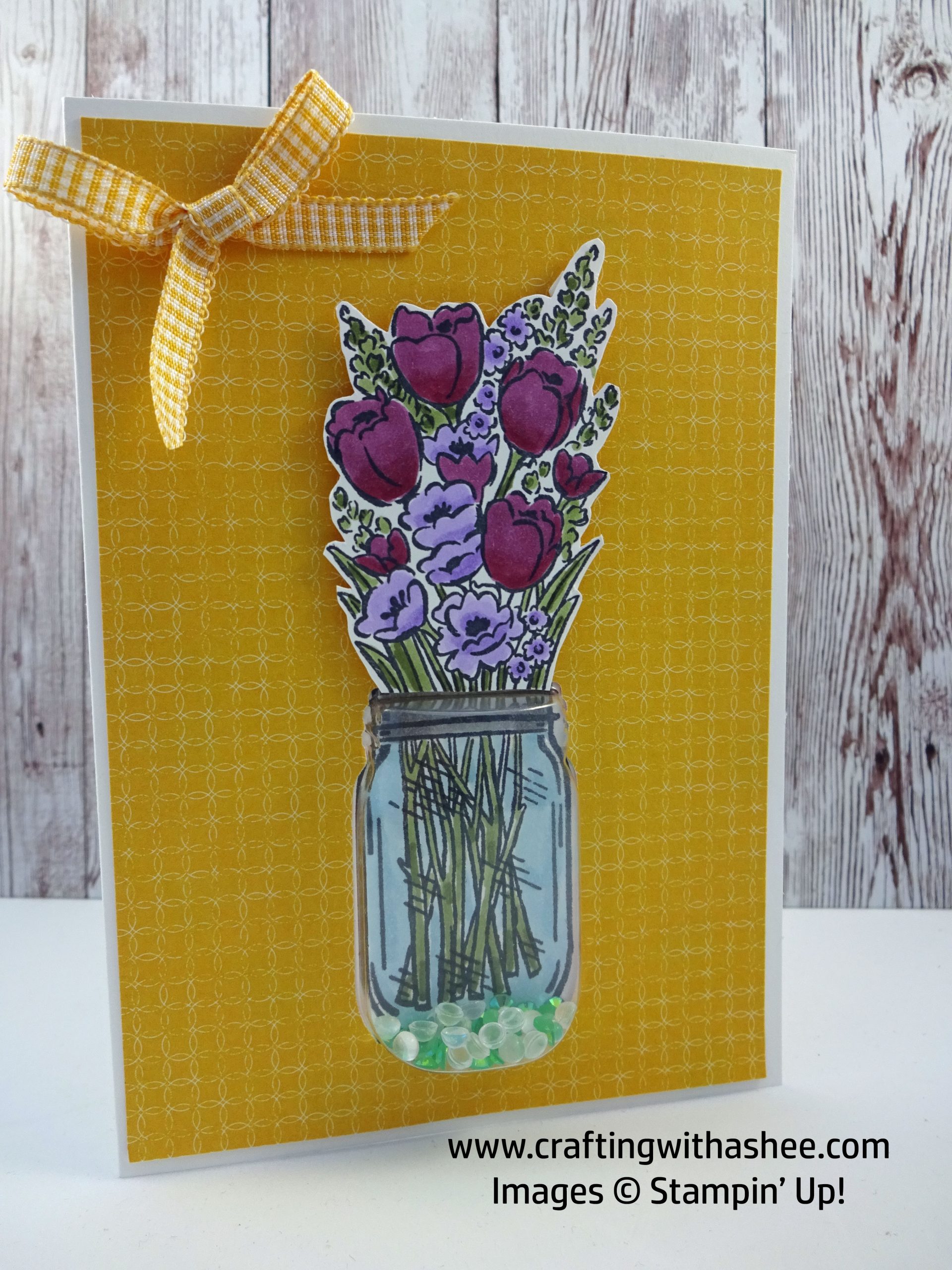 How to Make a Mason Jar Shaker Card - Colouring – Crafting with Ashee ...