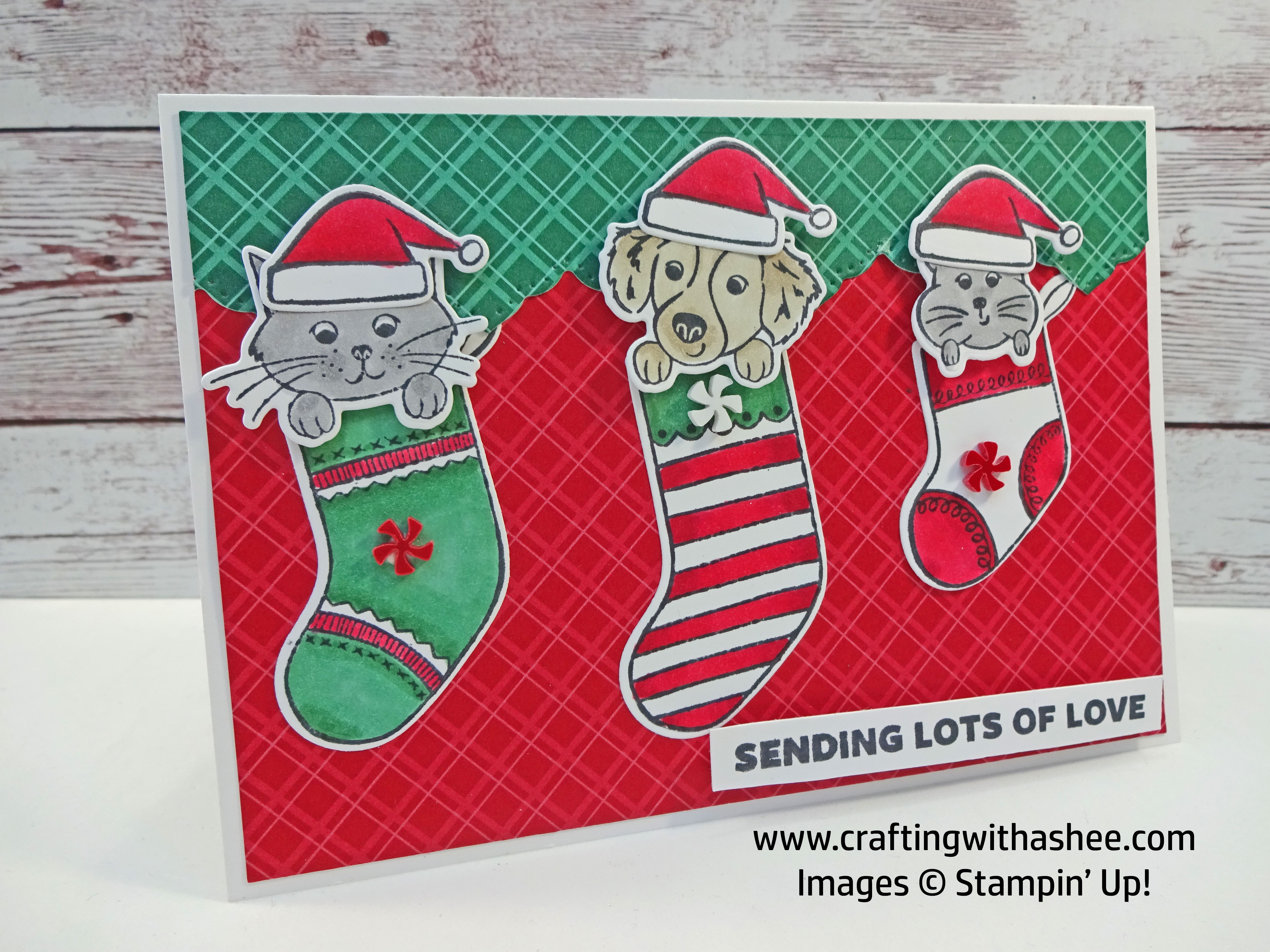 Look!! Cute Little Critters in Their Stockings – Crafting with Ashee ...
