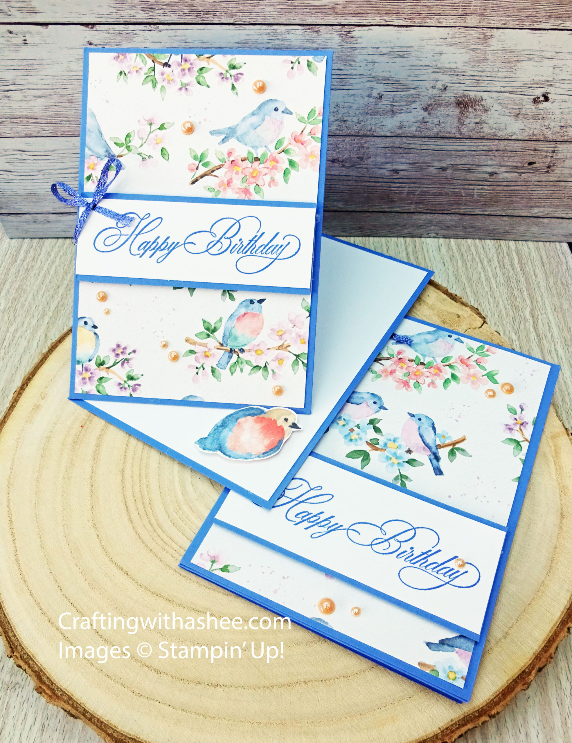 Flight & Airy - How to Make a Twisted Easel Card – Crafting with Ashee ...