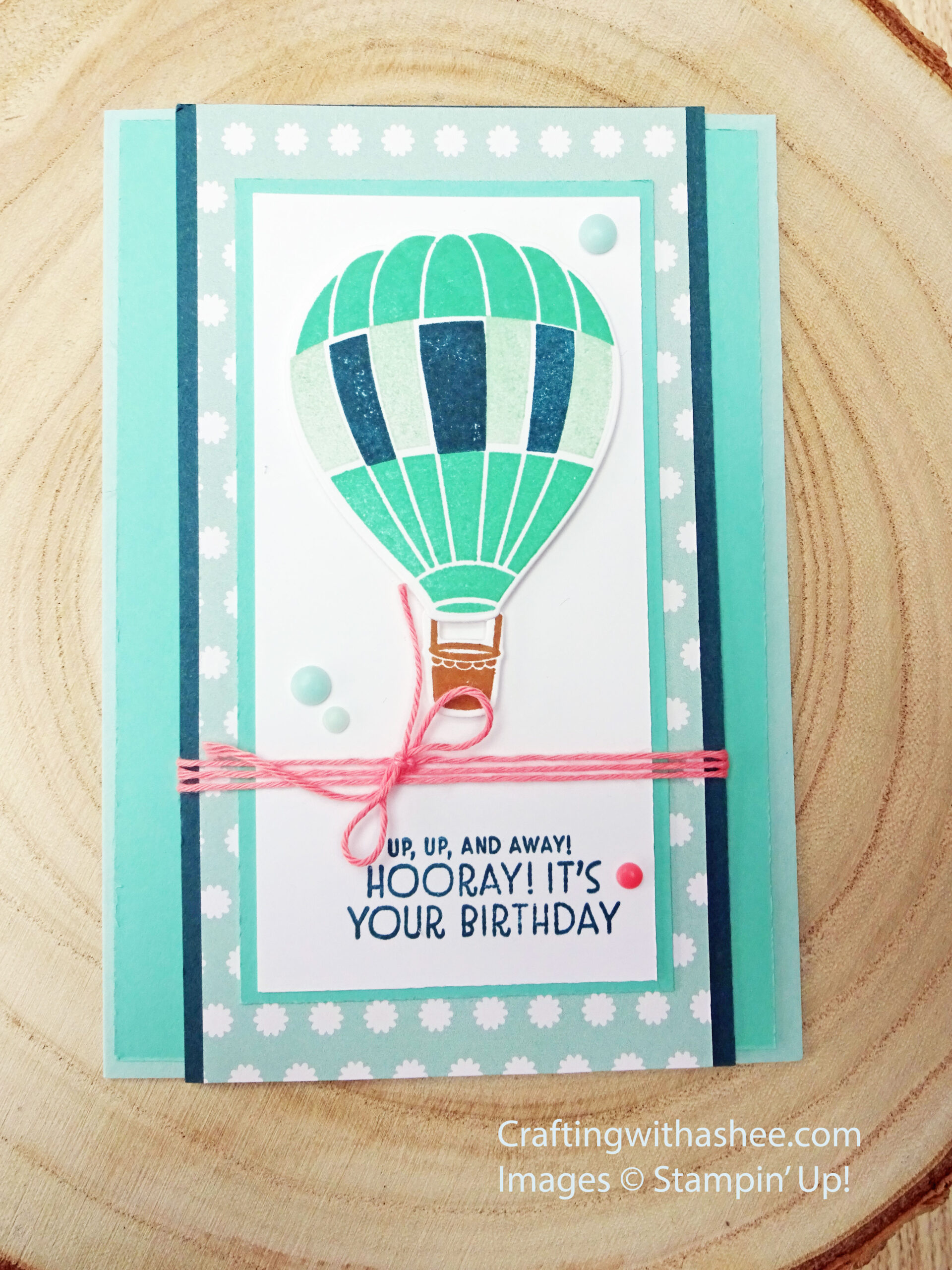 Easy Hot Air Balloon Birthday Card- Make it Today – Crafting with Ashee ...