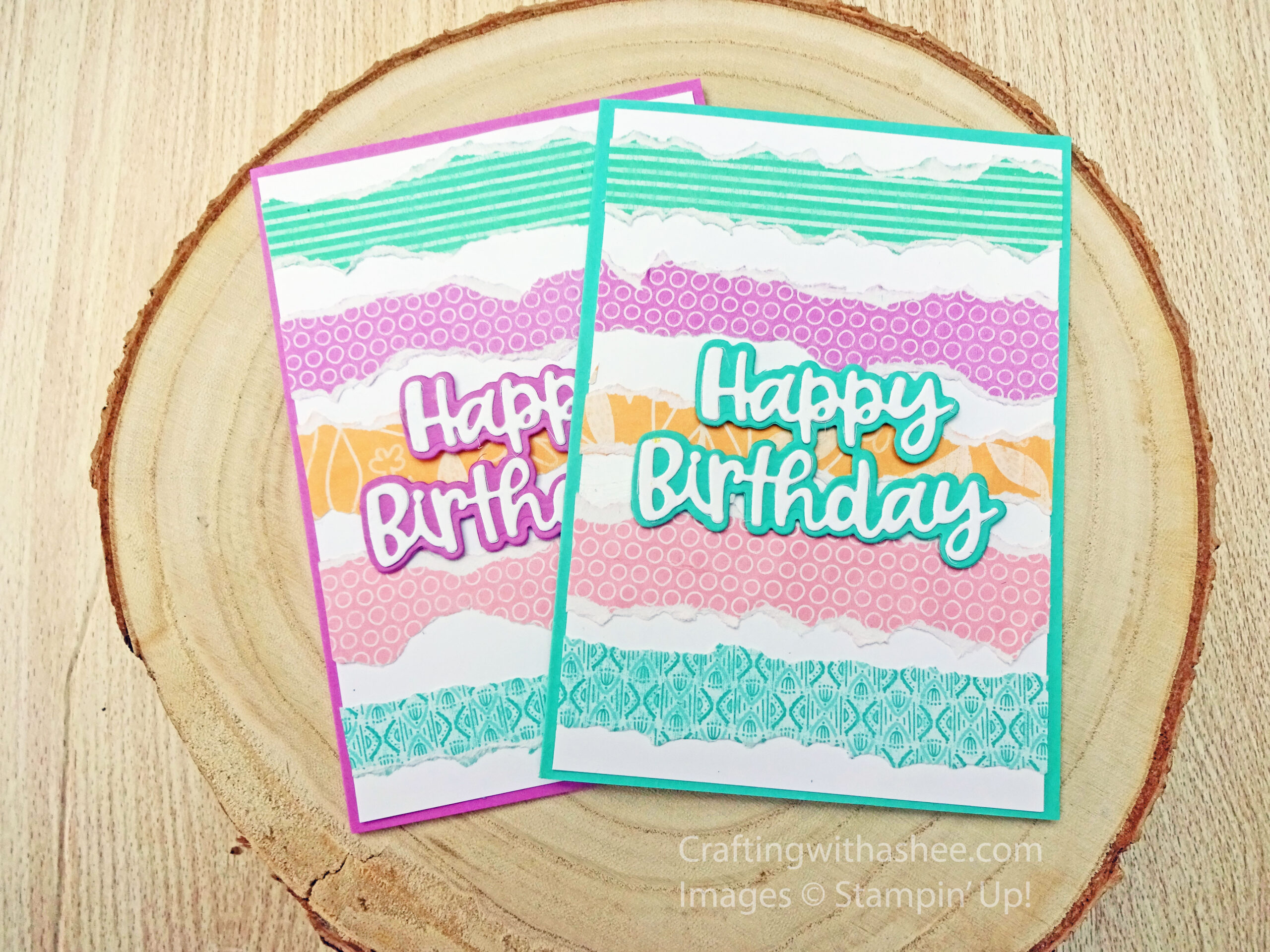 Introducing the New In-Colours - Fun Birthday Card – Crafting with ...