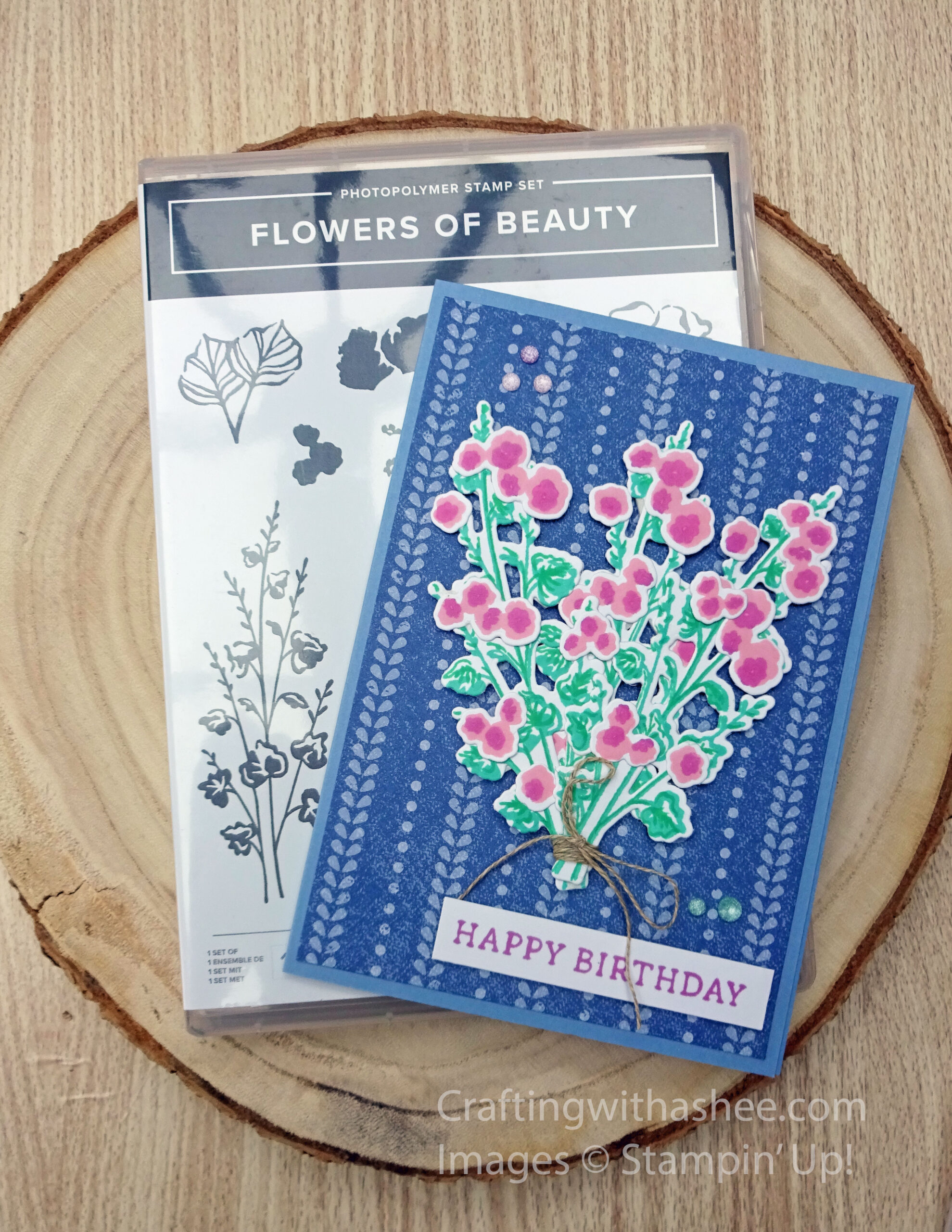 How I Made this Lovely Floral Birthday Card – Crafting with Ashee ...