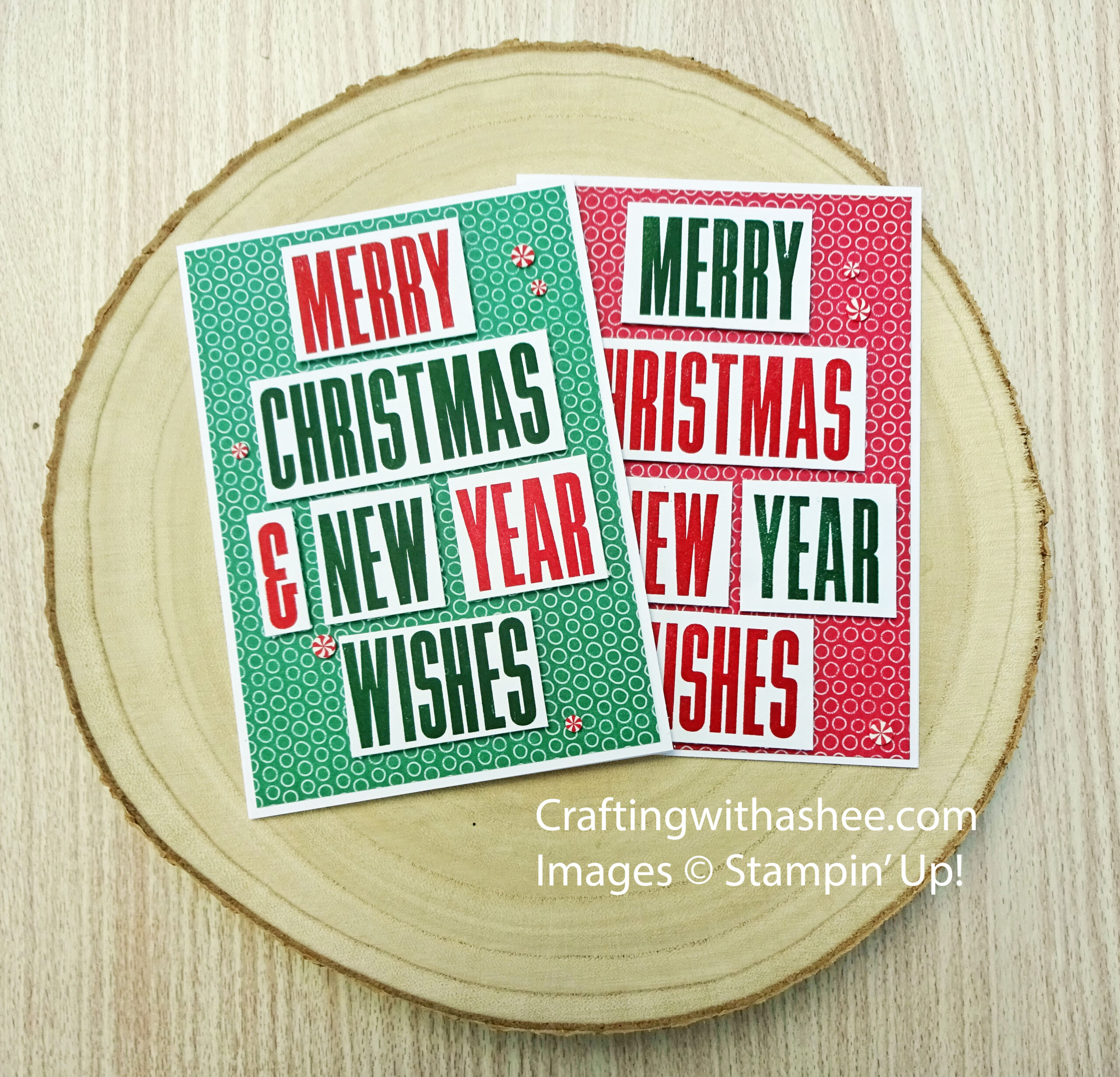 Make a Bold and Bright Christmas Card - Tutorial – Crafting with Ashee ...