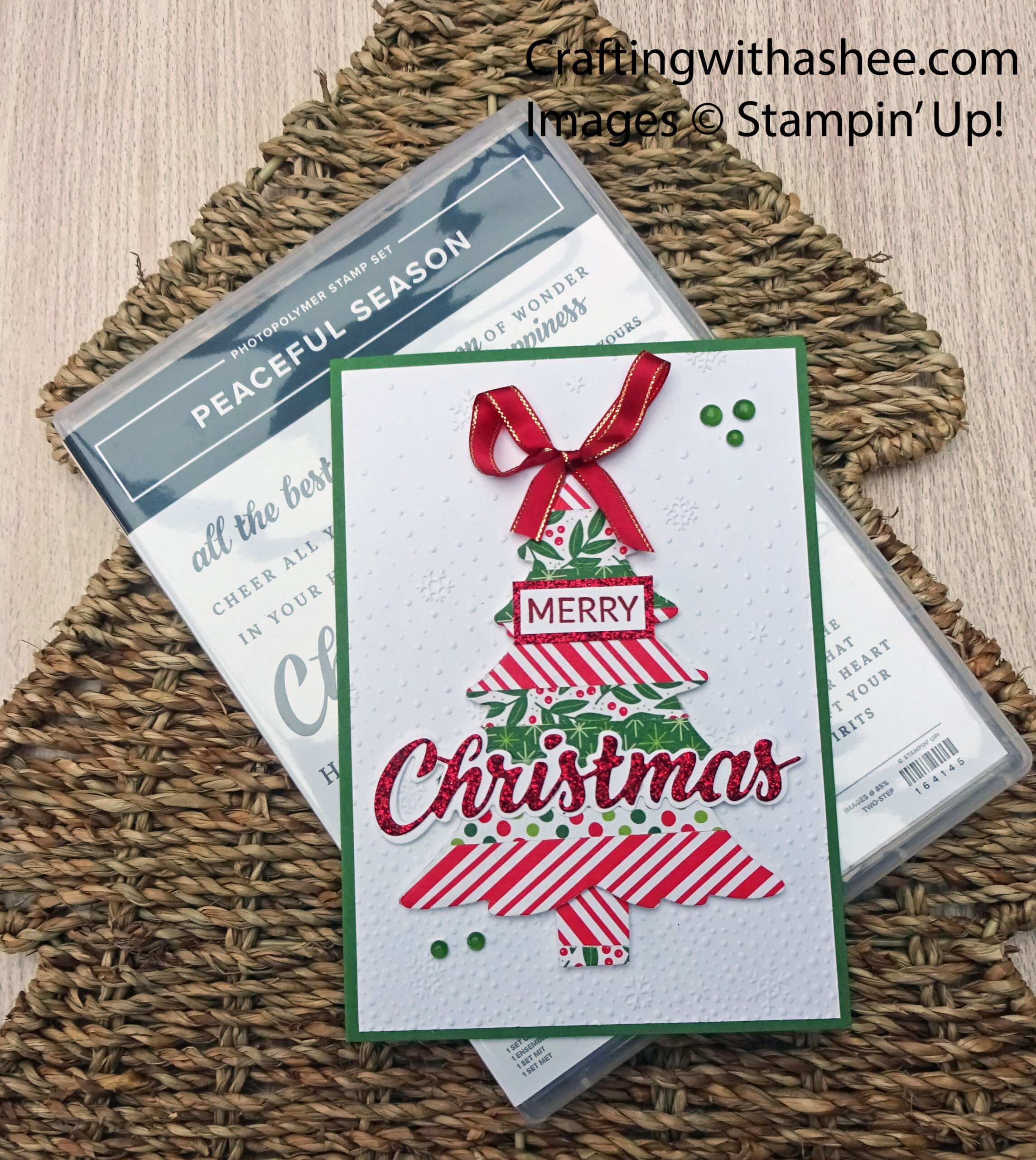 How to Use Scraps to Make this Colourful Christmas Tree Card – Crafting ...