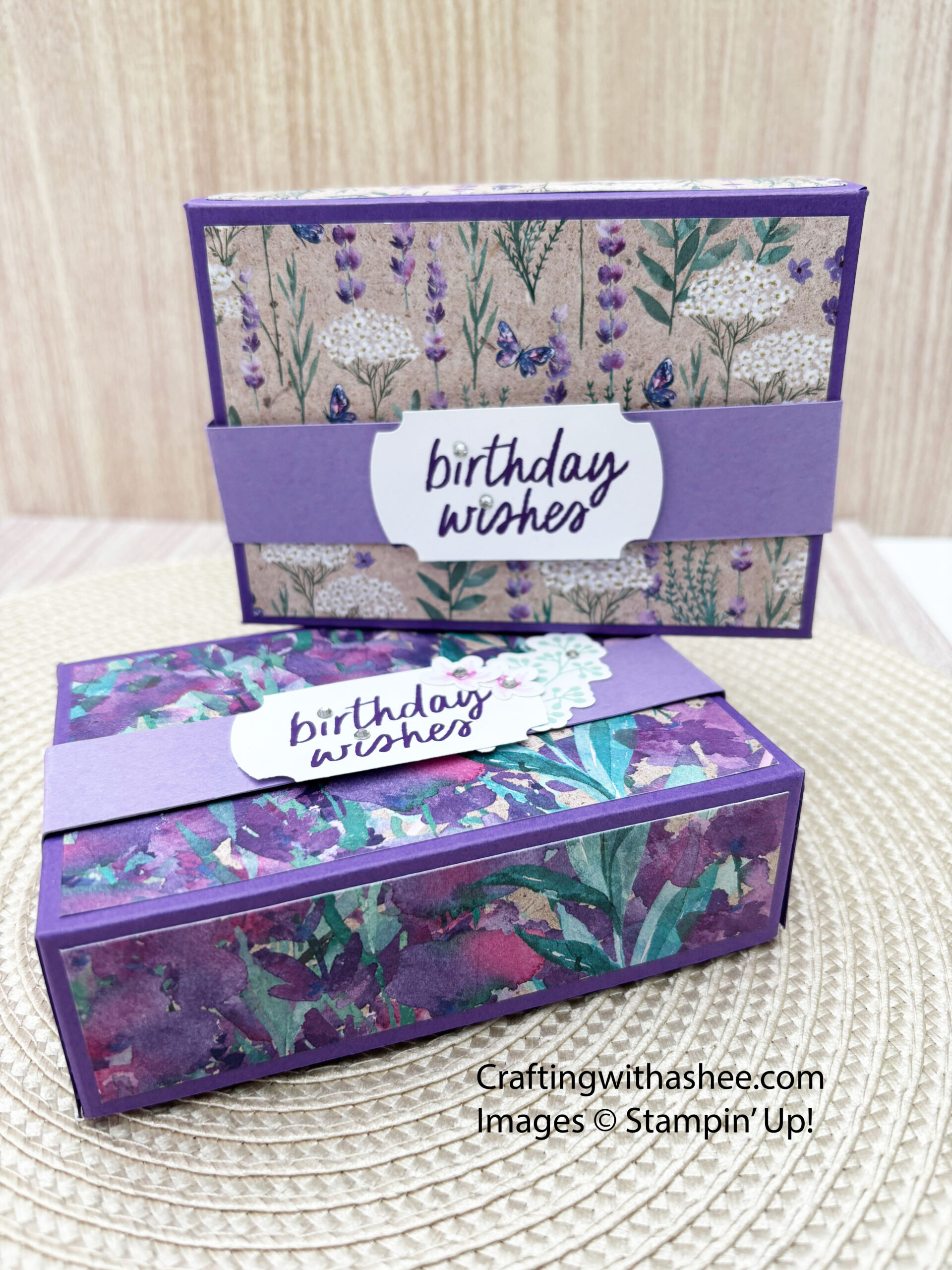 How to Create a Birthday Wishes Gift Box – Crafting with Ashee ...