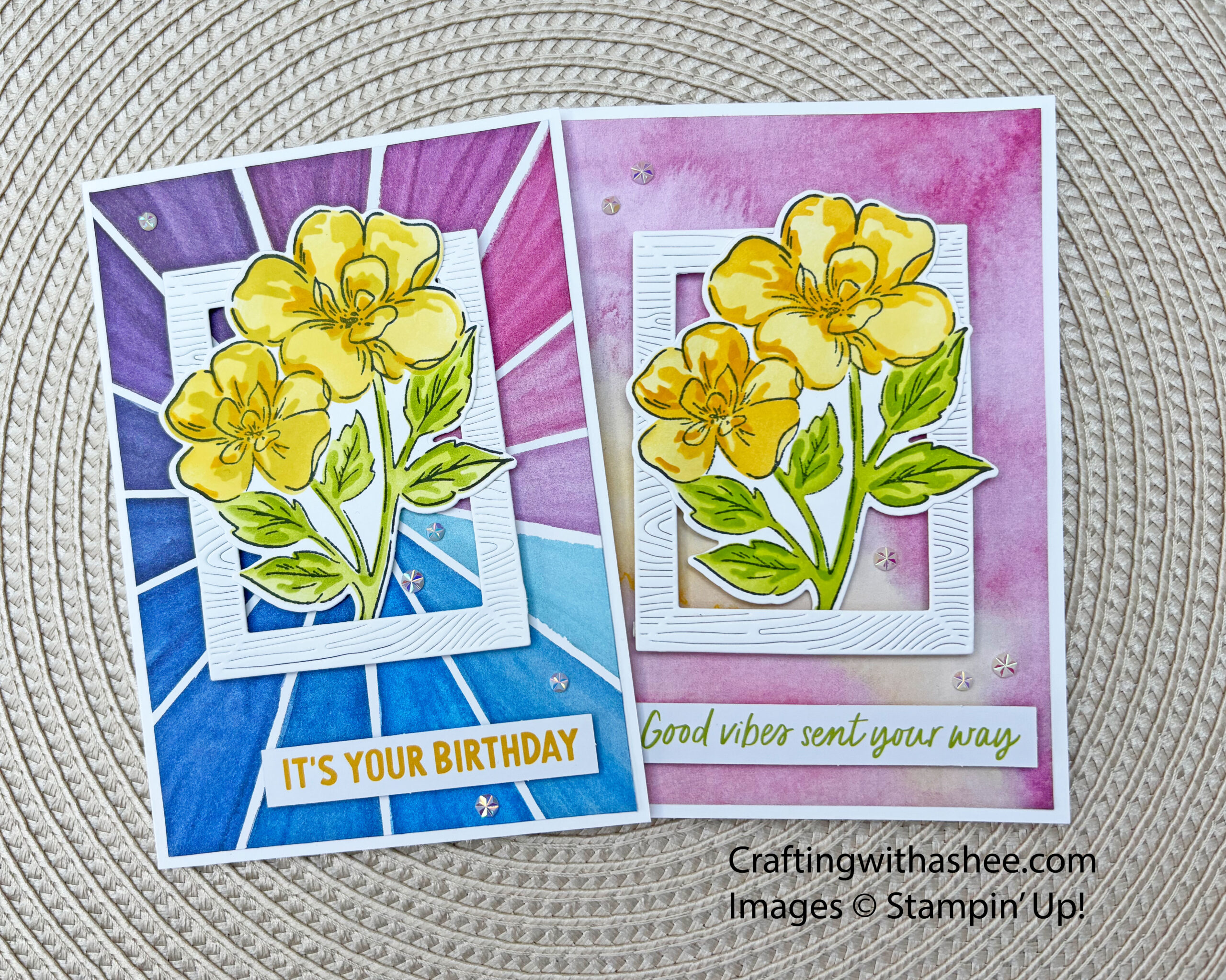 Bold Birthday Card. Easy Tutorial. Thankful Garden Bundle – Crafting ...